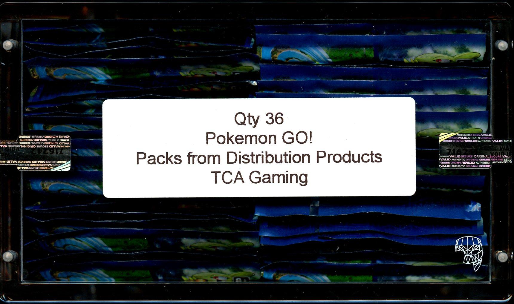 Pokemon GO! Custom Box – 36x Booster Packs w/ Acrylic - TCA Gaming