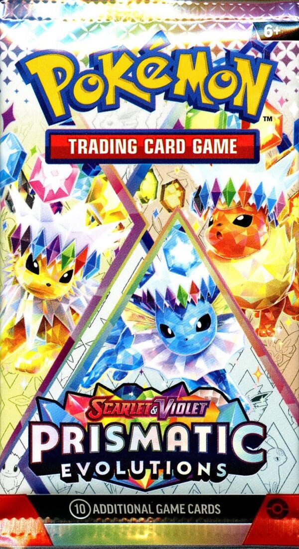 10x – Prismatic Evolutions Booster Packs - TCA Gaming